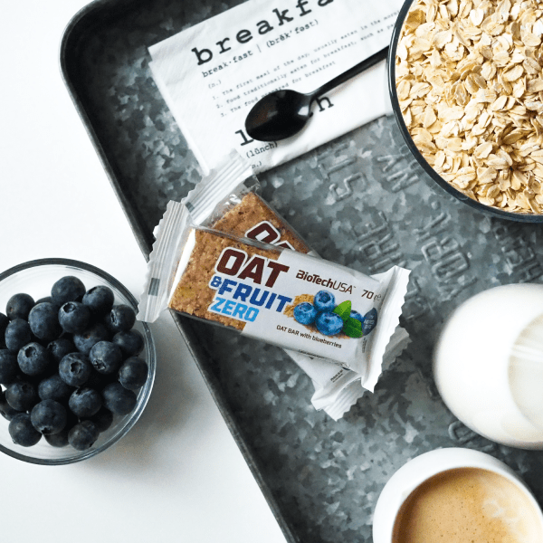 Oat&Fruit Zero barre aux flocons d’avoine 70 g - BioTechUSA